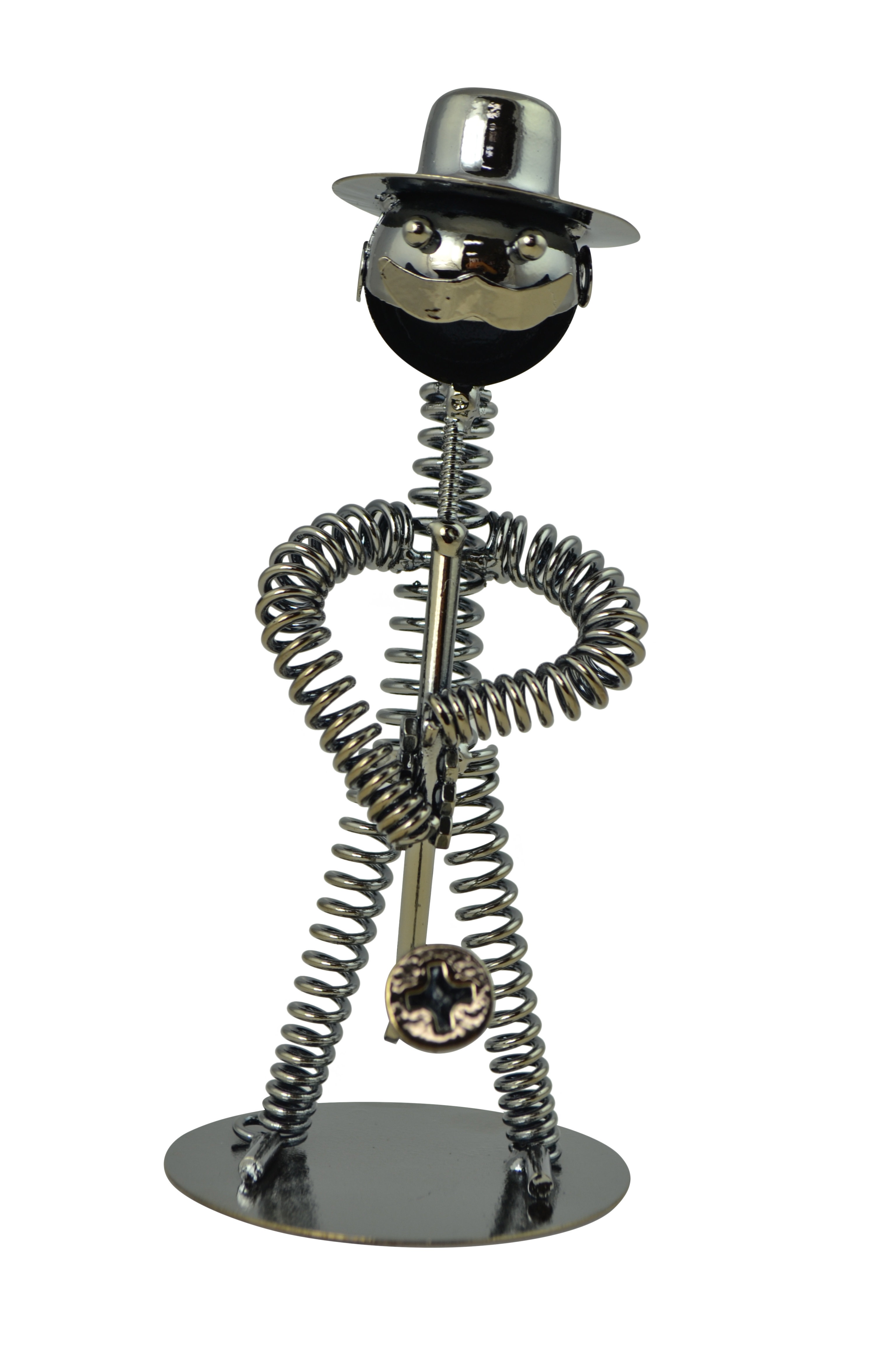 Three Star Im/Ex Inc. 7.5" Inch Tall Saxophone Player Spring Figurine ...