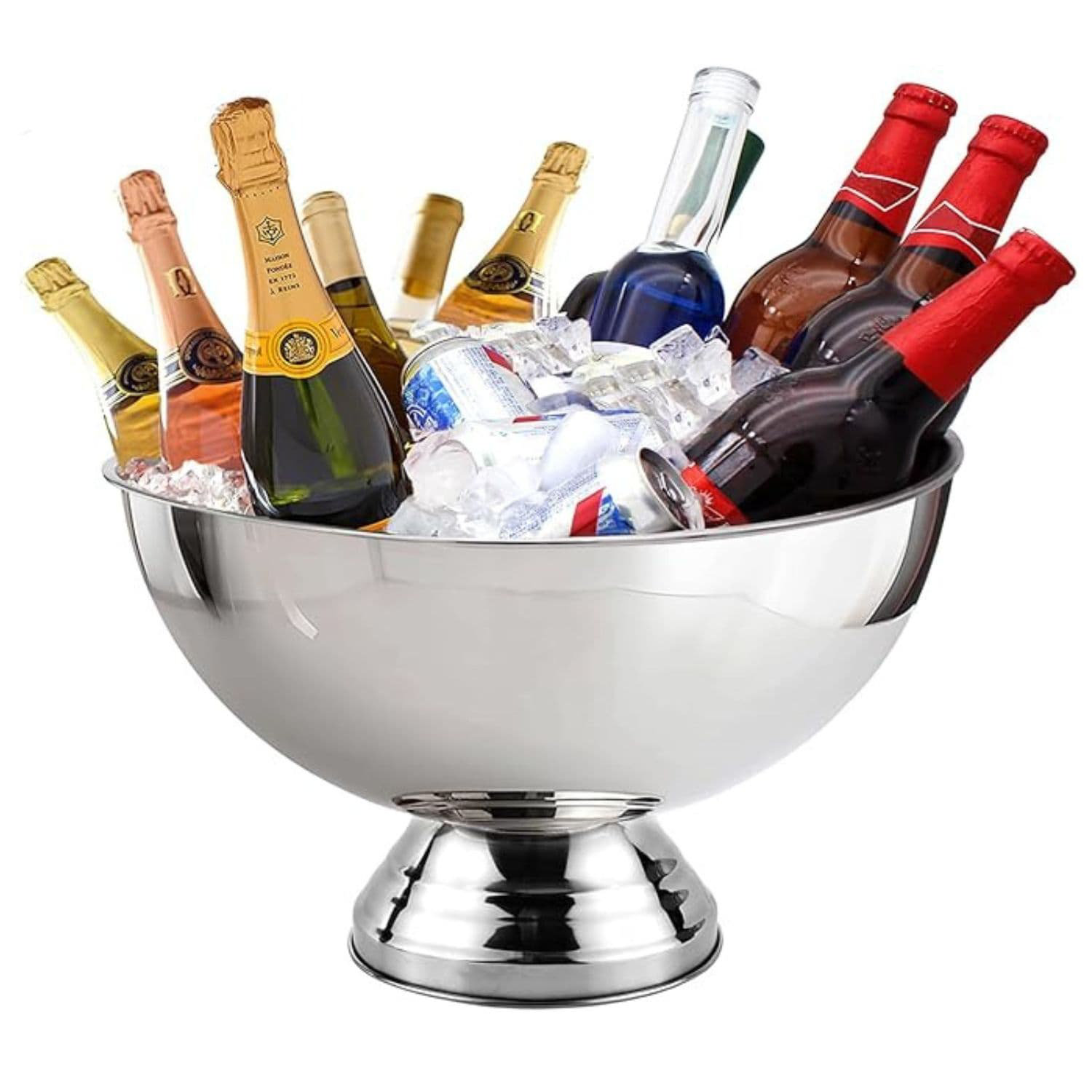 HAPIAM 12QT 18/8 Stainless Steel Party Ice Bucket | Wayfair