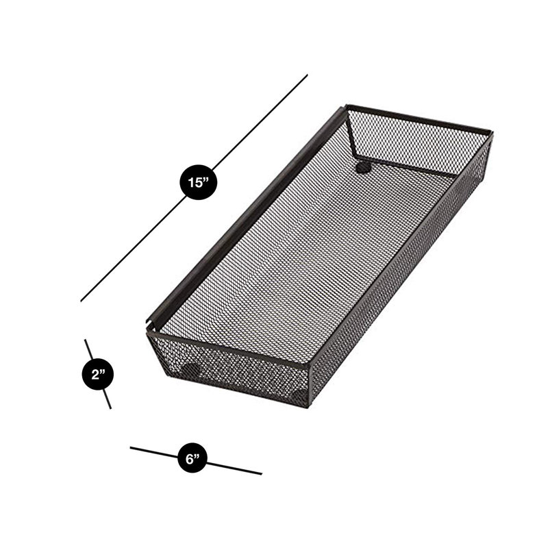 SmartDesign Small Metal Drawer Organizer | Wayfair