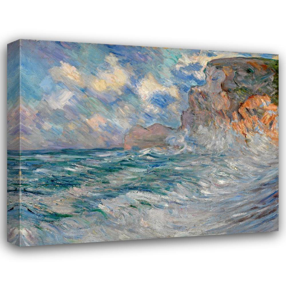 Winston Porter "Cliffs at Etretat" by Lilla Cabot Perry - Gallery Wrap ...