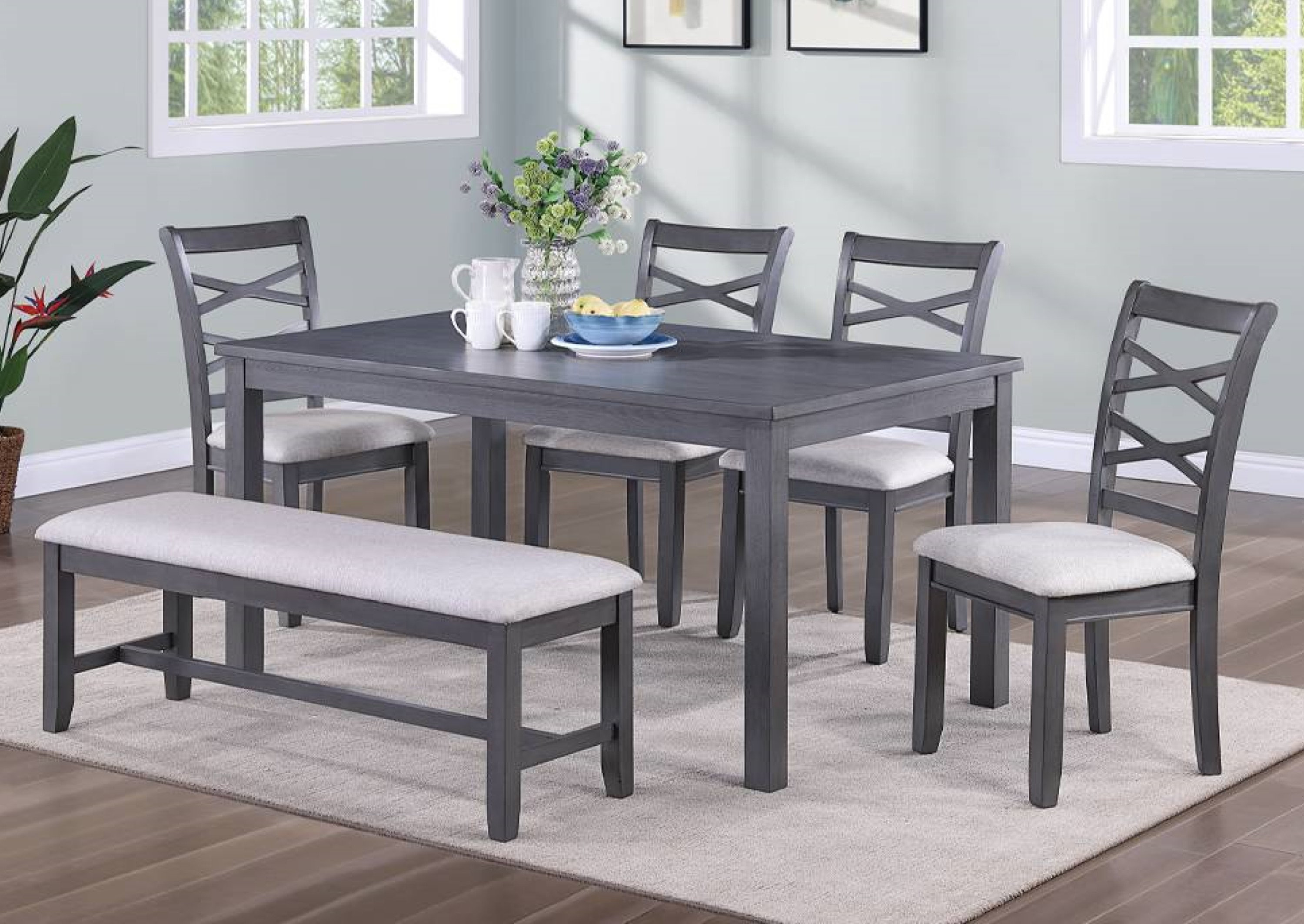 Gracie Oaks Randle 6 Piece Dining Set | Wayfair