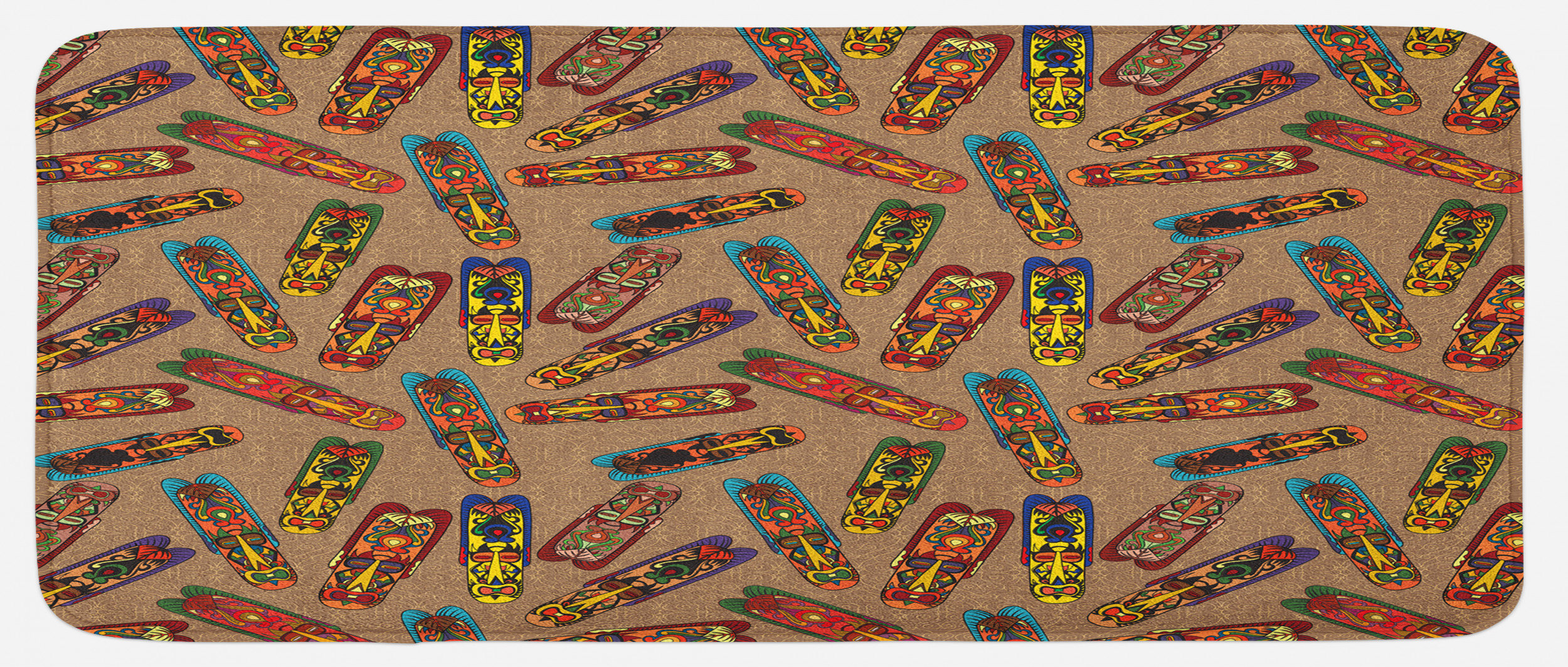 East Urban Home African Kitchen Mat | Wayfair