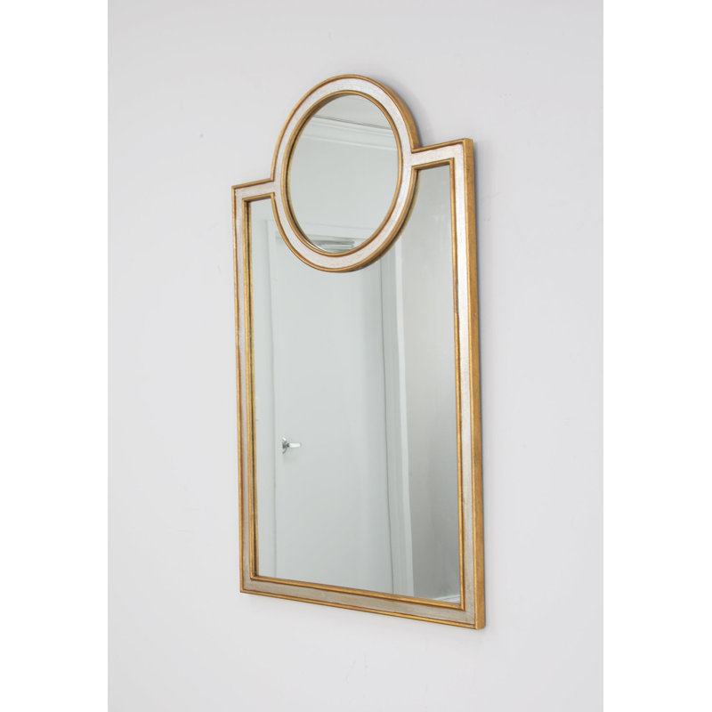 Lillian Home Lilly Wood Wall Mirror | Perigold