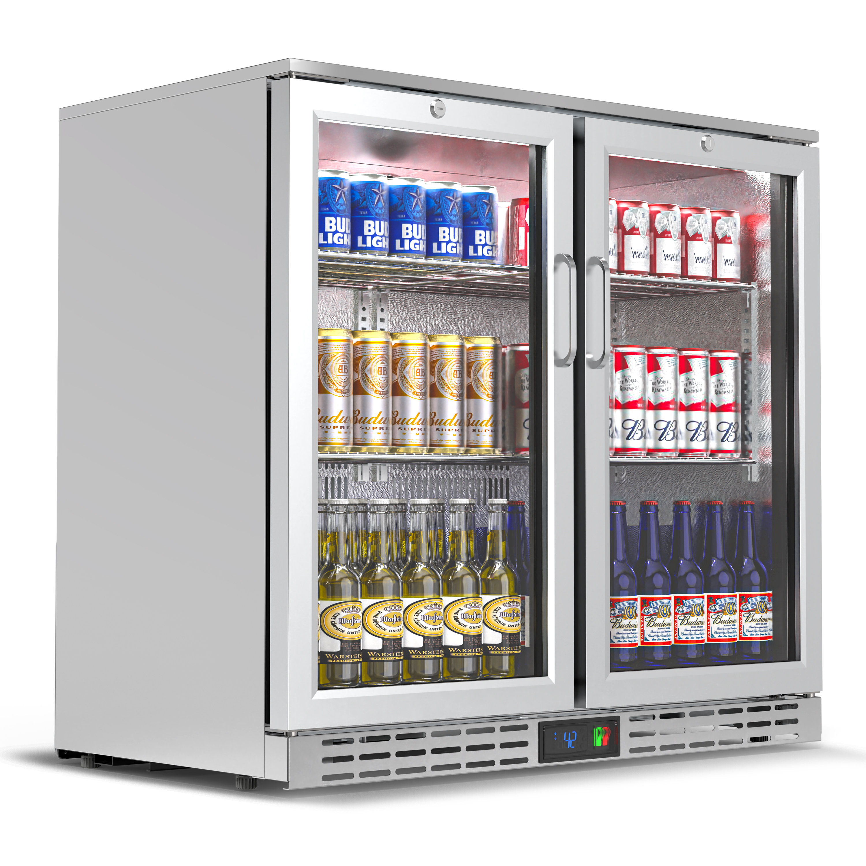 Digitale Essentials 36 Inch 7.3 Cu.ft Back Bar Refrigerator ...