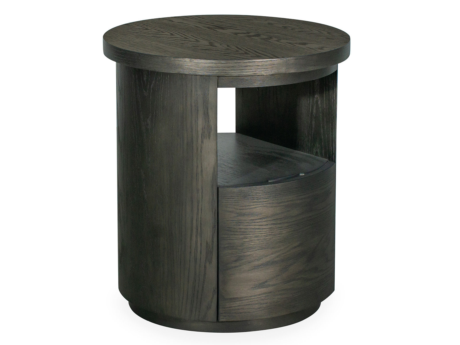 Wade Logan® Cairney Solid Wood Drum End Table & Reviews | Wayfair