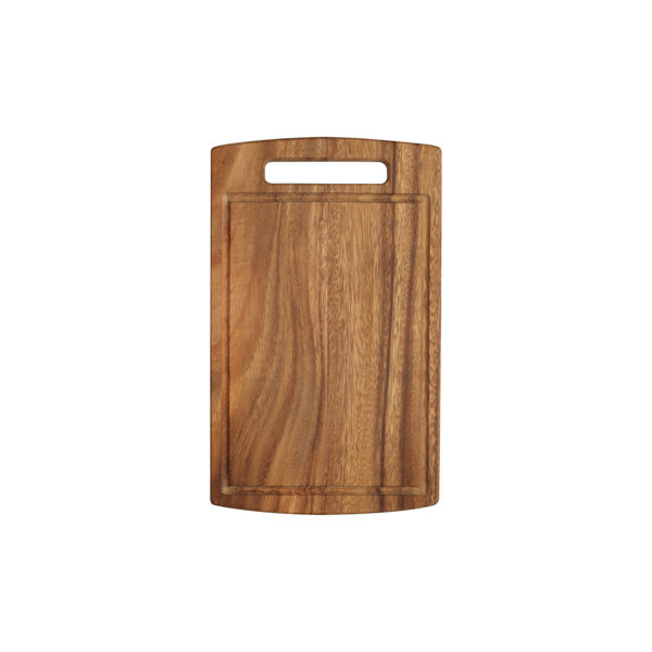 T&G Baroque Lge Rect Board Rustic Acacia 360 X 220 X 15Mm | Wayfair.co.uk