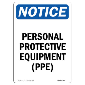 SignMission Personal Protective Equipment (PPE) Sign | Wayfair
