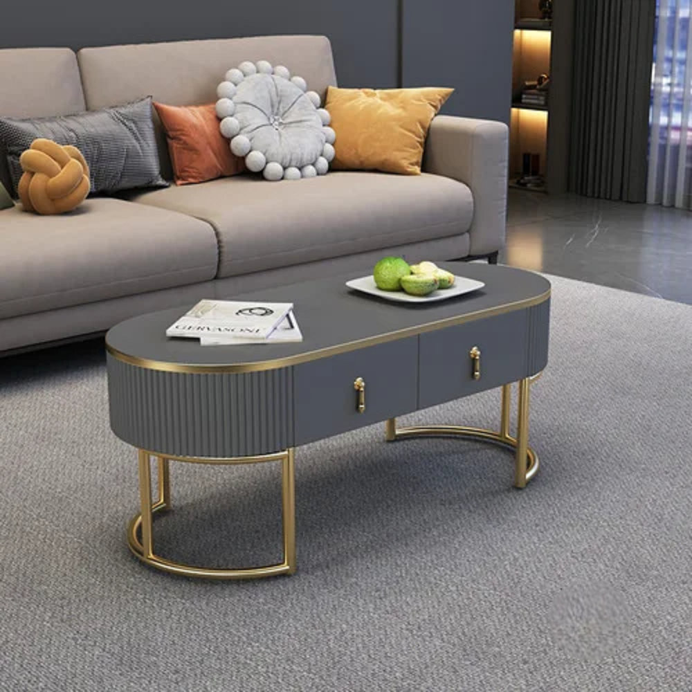 Mercer41 Luxury Book Coffee Tables Living Room Nordic Glam Console ...
