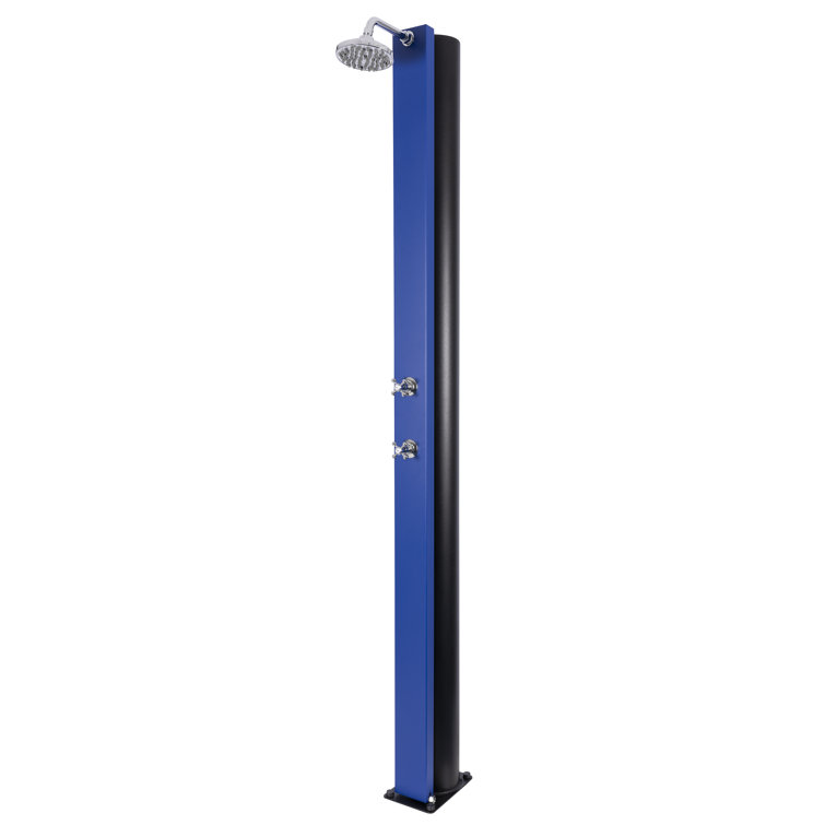 Dakota Fields Solar Pool Shower ULTRAMARINE Blue - 40 L | Wayfair.co.uk