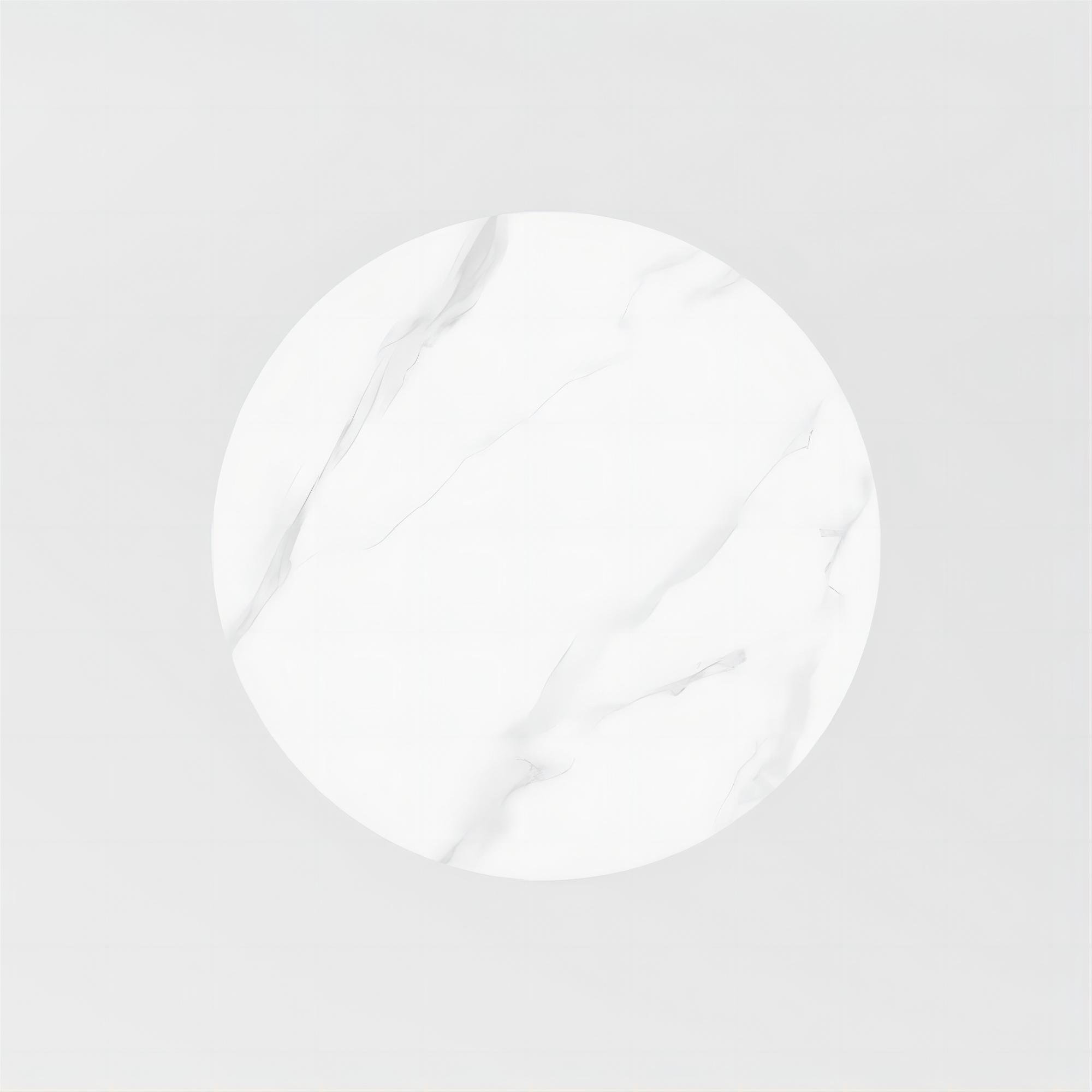 Orren Ellis Maxwell Glossy Sintered Stone Lazy Susan (Table Not ...