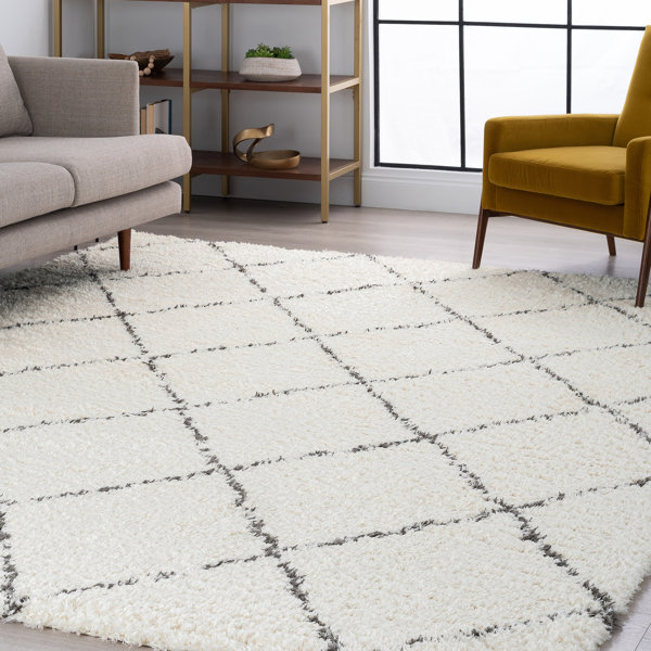 Zipcode Design™ Asine Performance Creamy White Rug & Reviews | Wayfair