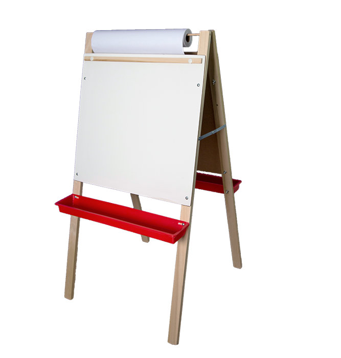 Flipside Products Adjustable Paper Roll Board Easel & Reviews | Wayfair