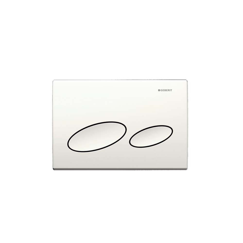Geberit Kappa 20 White Dual Flush Plate | Wayfair.co.uk