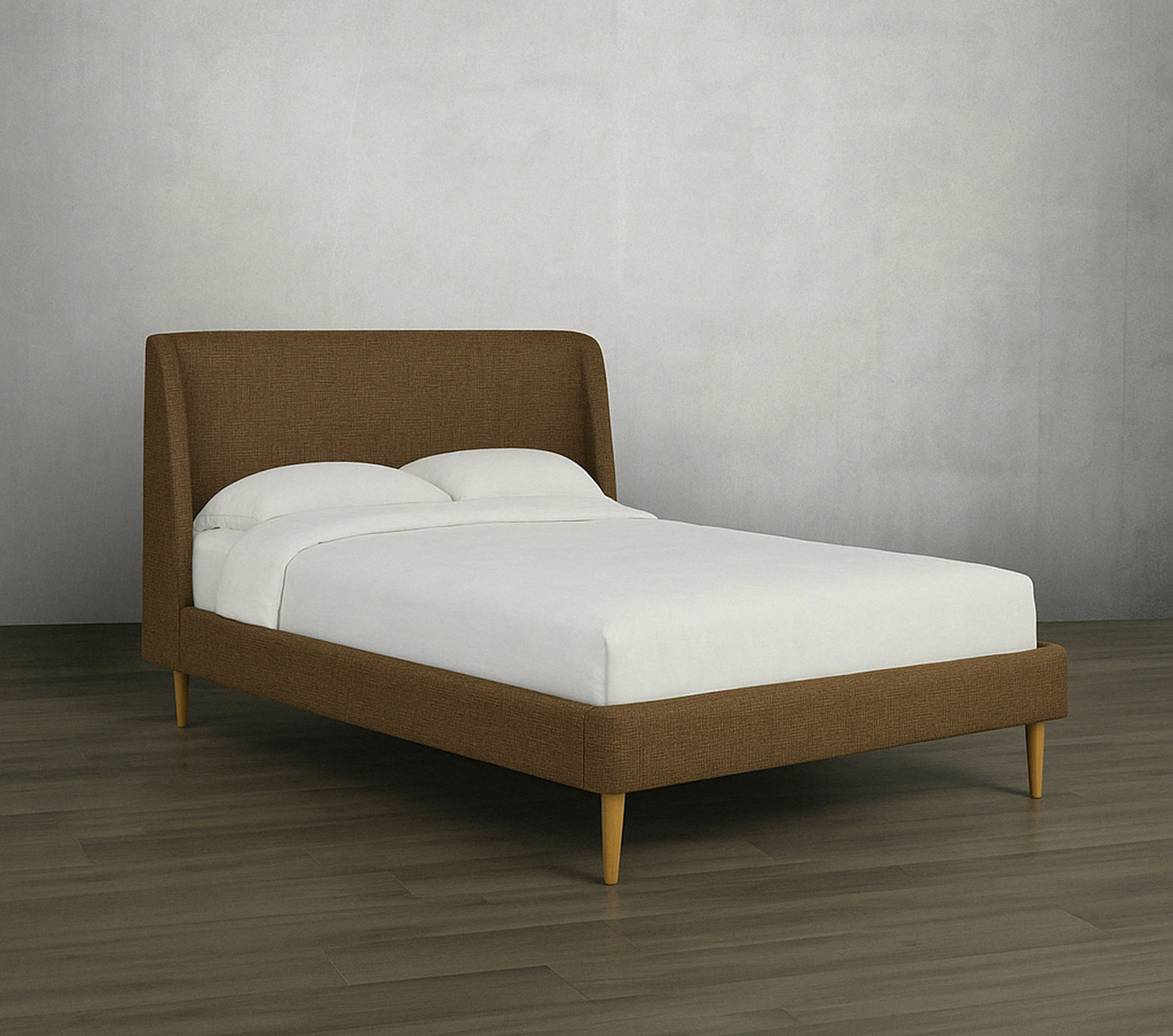 Corrigan Studio Linen Upholstered Platform Bed - Wayfair Canada