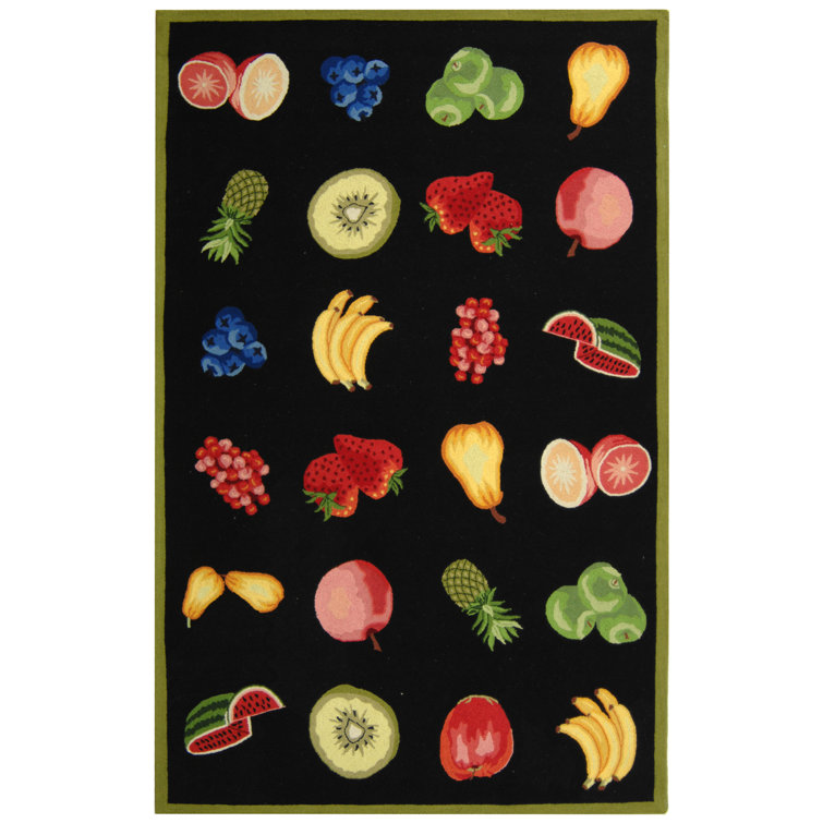 August Grove® Kinchen Hand Hooked Wool Pile Rug & Reviews | Wayfair