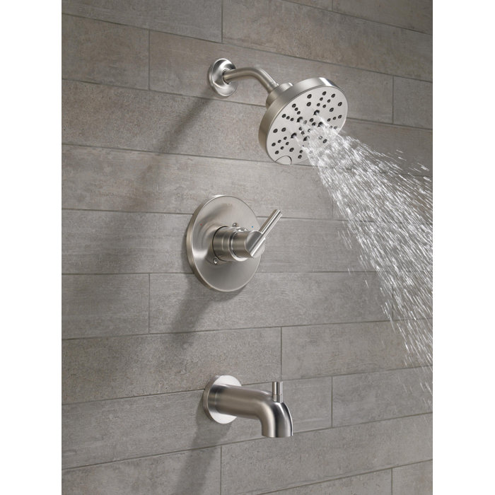 Delta Nicoli Single-Function Tub Shower Faucet Set, Shower Trim Kit ...