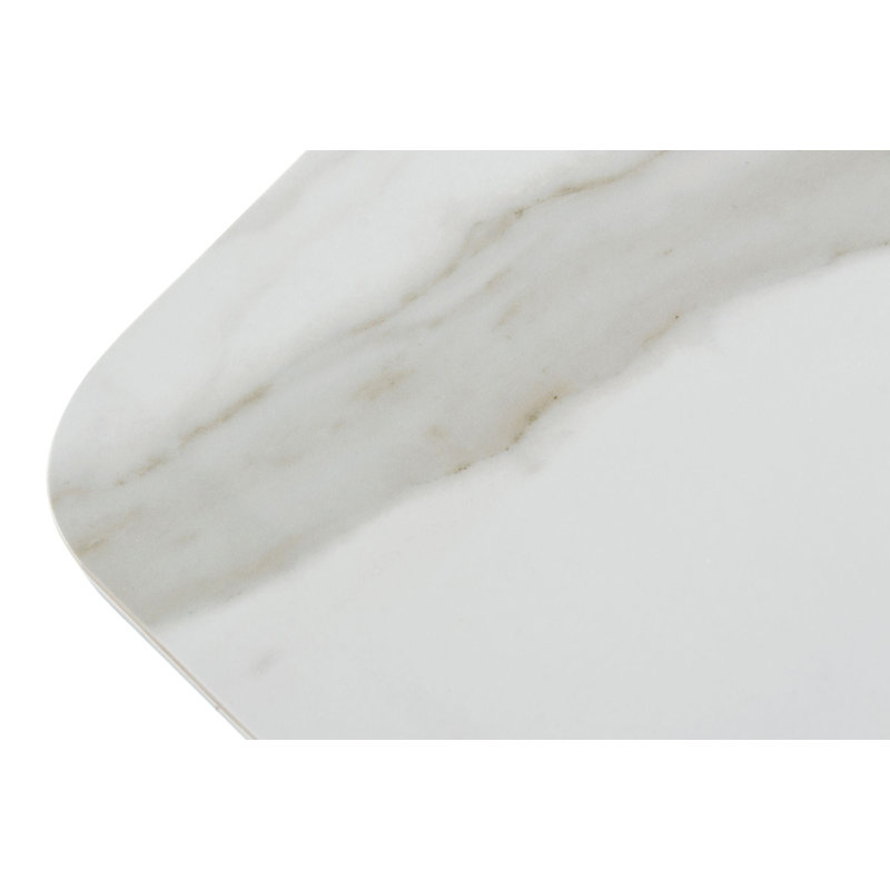 Brayden Studio® Encanto - Modern White Dining Table | Wayfair