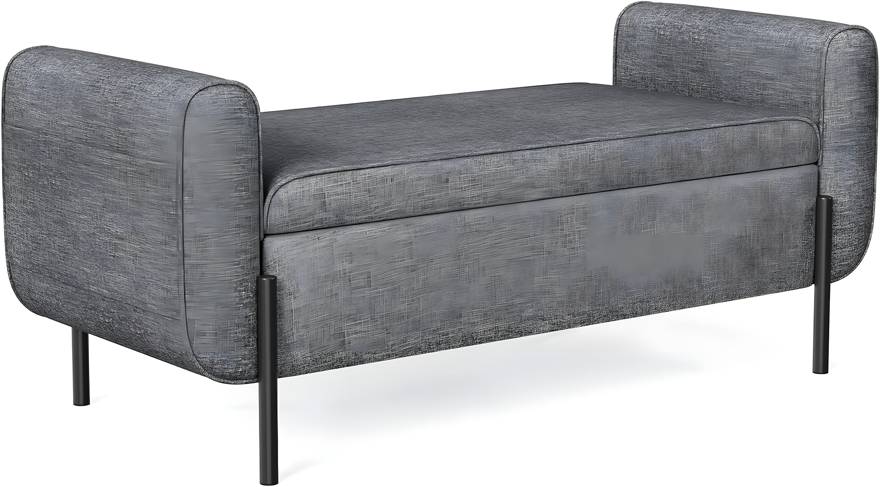 ERTCHUE RIED Living Room Storage Ottoman Bench With Armrests, Durable ...