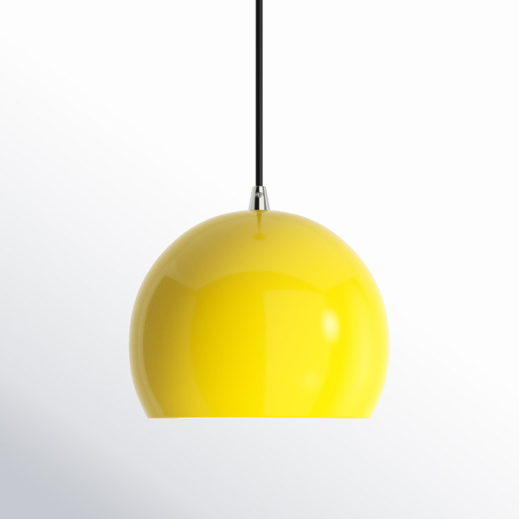 Schultz Single Light Metal Dimmable Pendant & Reviews | AllModern