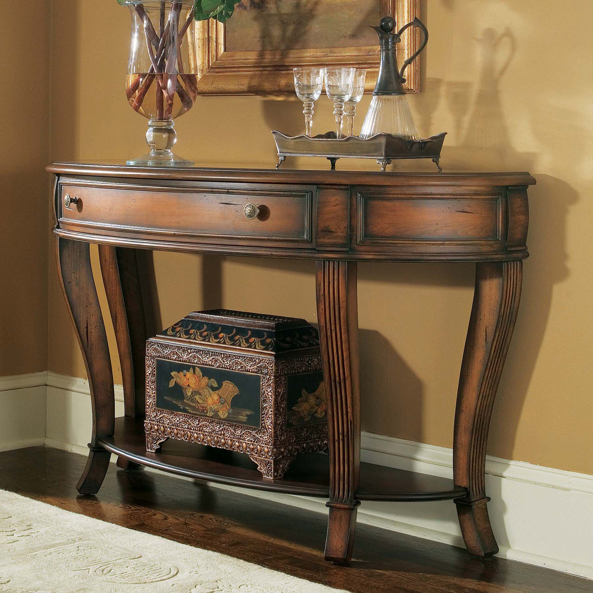 Hooker Furniture Brookhaven 52" Console Table & Reviews | Perigold