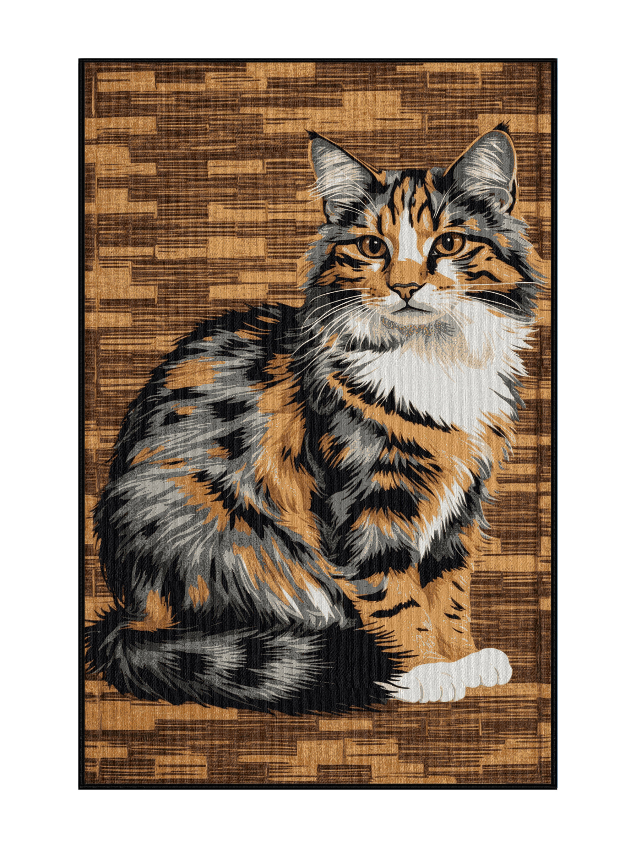 Winston Porter Washable Australian Mist Cats Area Rug | Wayfair