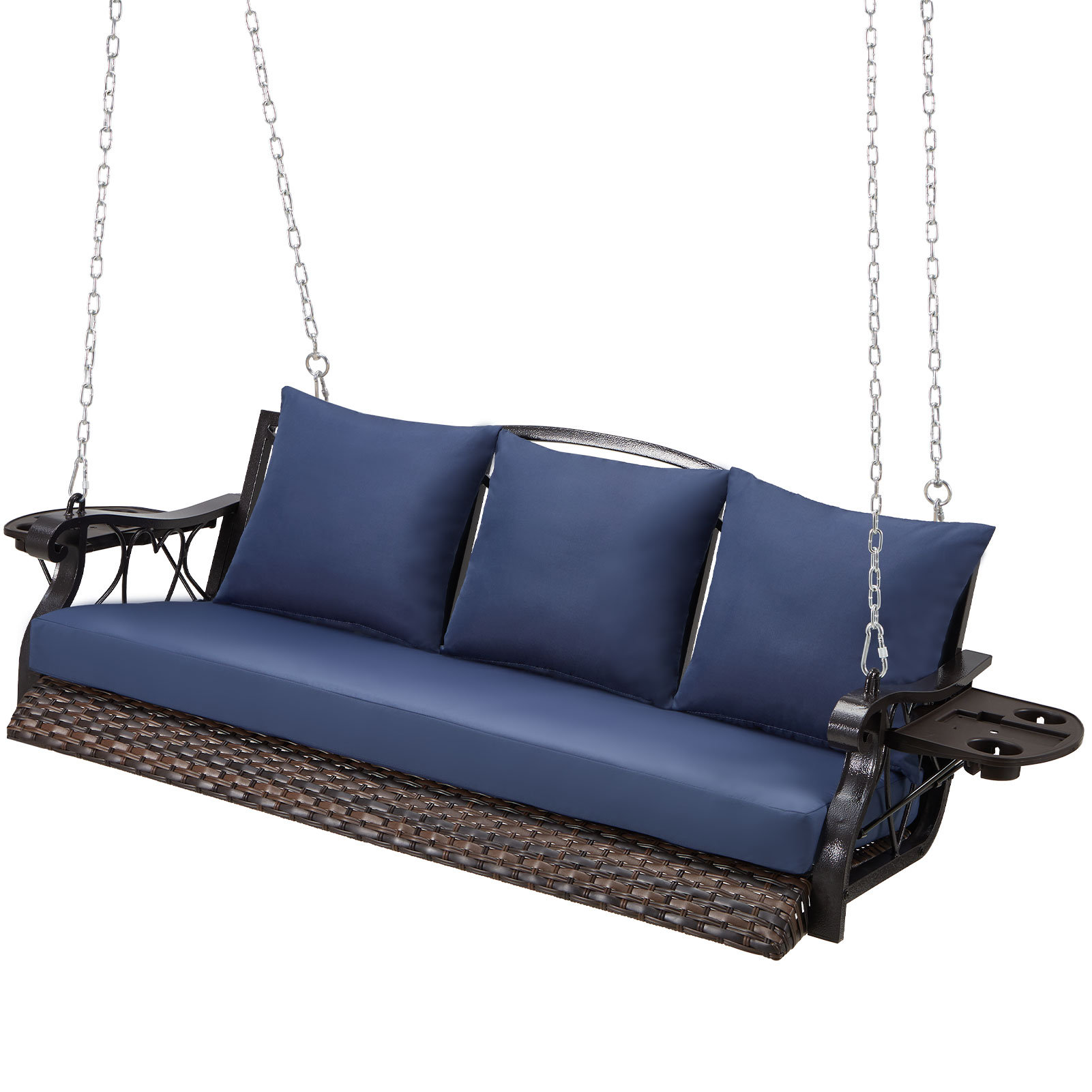 Charlton Home® Dunevant Porch Swing & Reviews | Wayfair