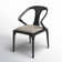 AllModern Downham Solid Wood Upholstered Dining Chair & Reviews | Wayfair