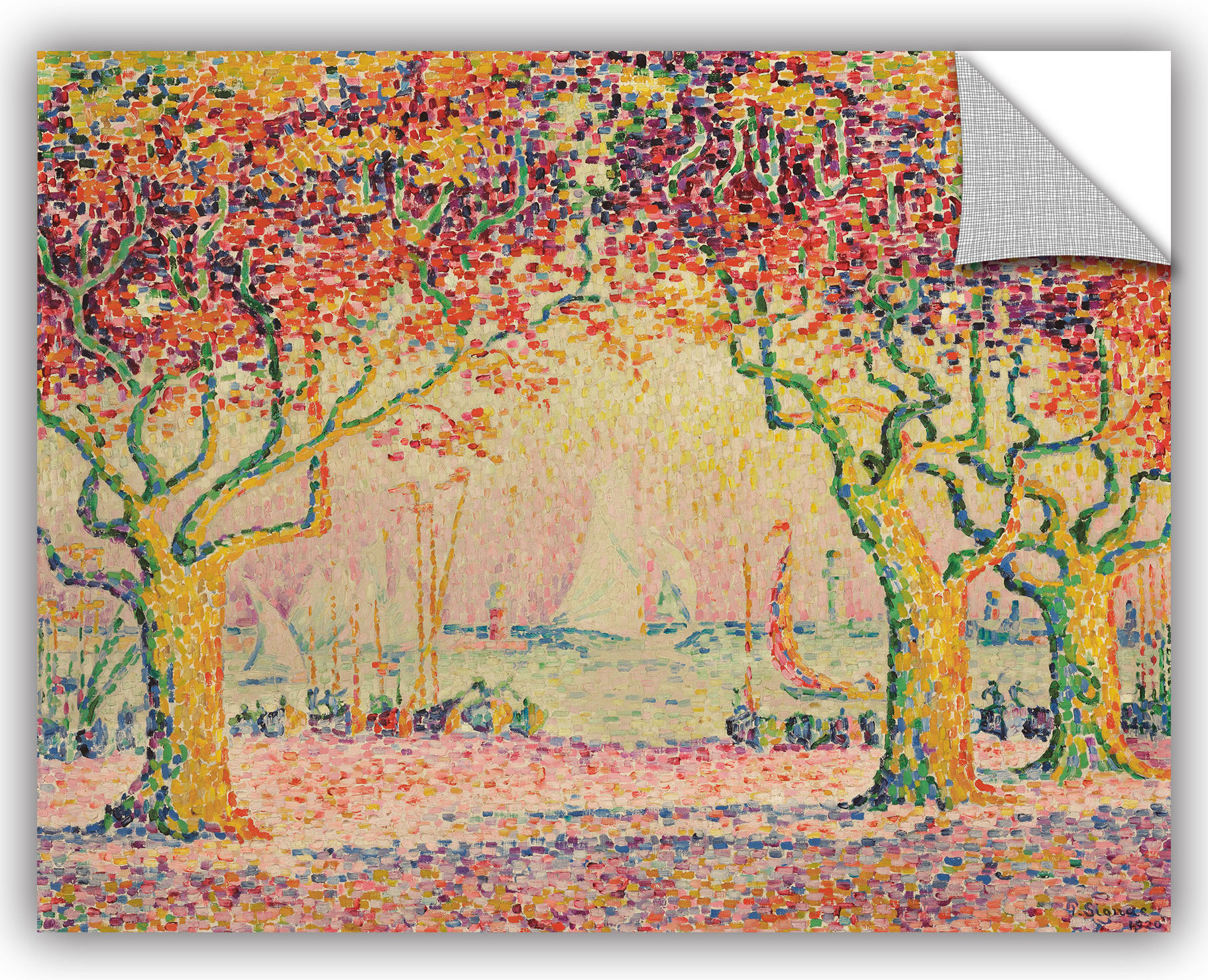 ArtWall Paul Signac Wall Decal - Wayfair Canada