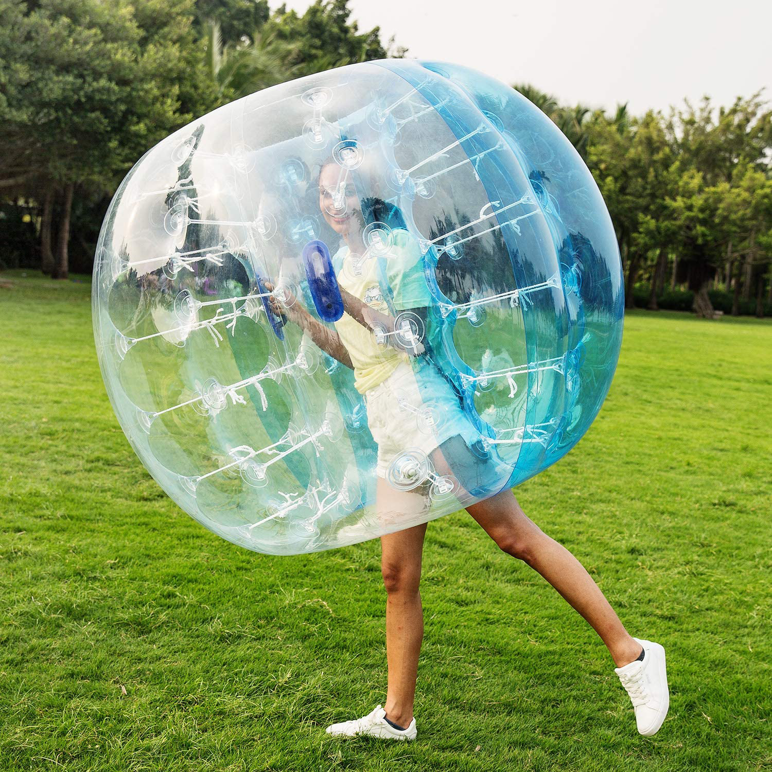 Himimi Inflatable Bubble Bounce House Inflatable Bump Balls | Wayfair