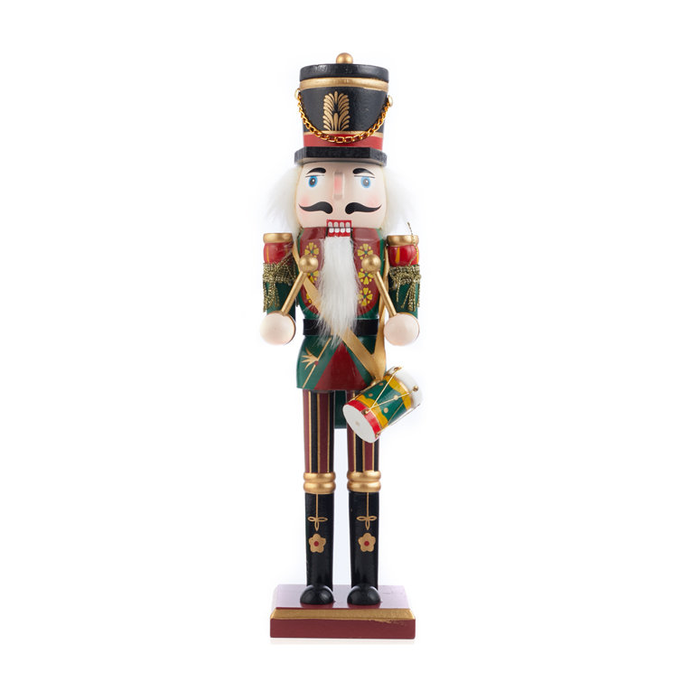The Seasonal Aisle Christmas Nutcracker Drummer Puppet | Wayfair.co.uk