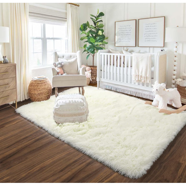 Gemma Violet Rectangle Gladys Commercial Use Area Rug with Non-Slip ...