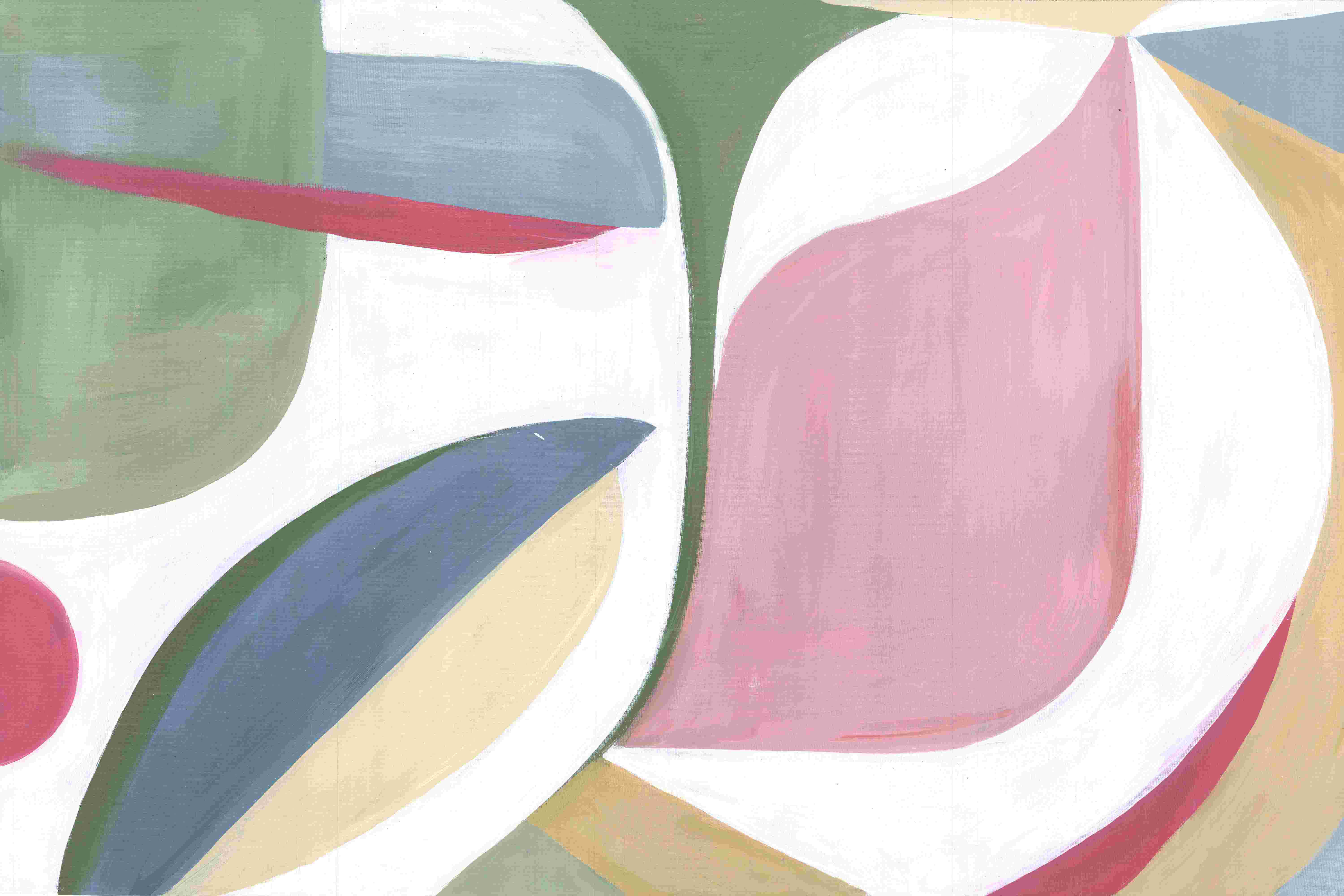 Wrought Studio™ Color Contour - Wrapped Canvas Painting | Wayfair