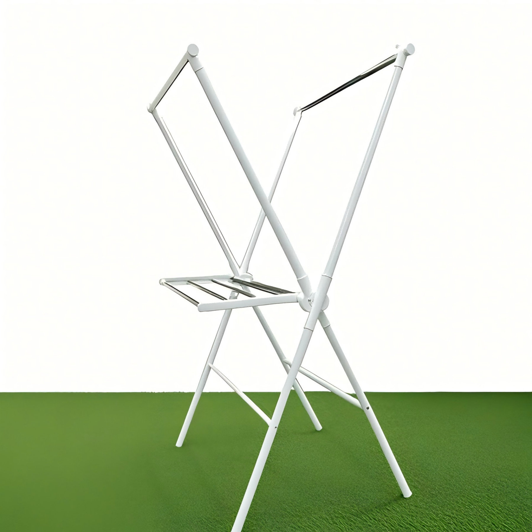 Latitude Run® 51" Tall adjustable Folding Laundry Drying Rack | Wayfair