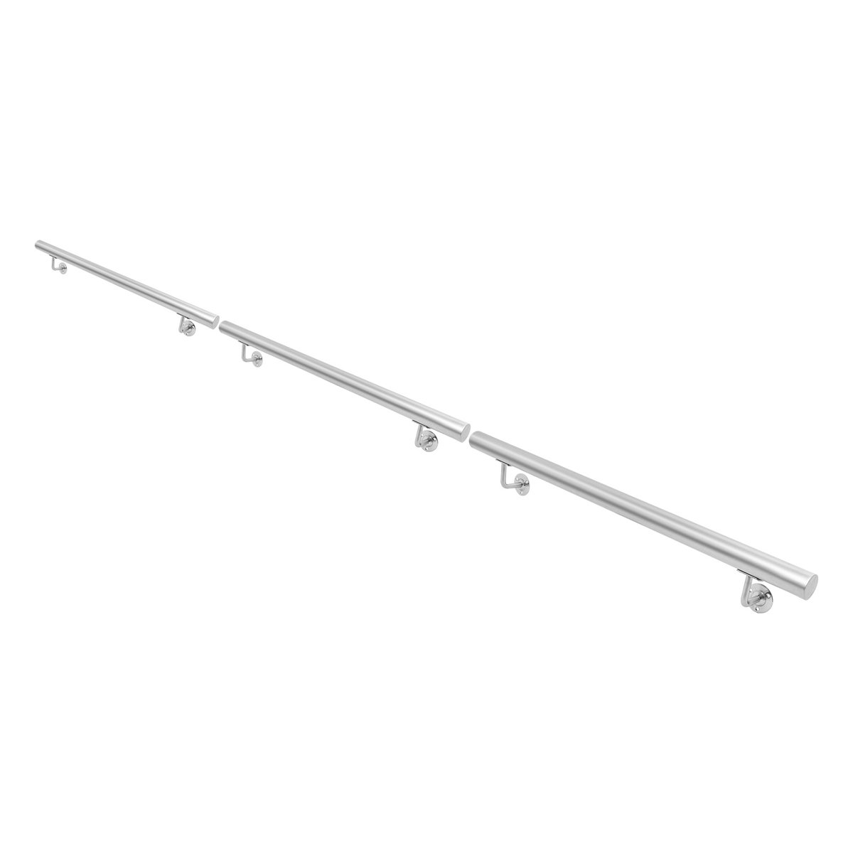 YXSUN Stair Handrail, Wall Mounted Stair Handrail, Stainless Steel ...