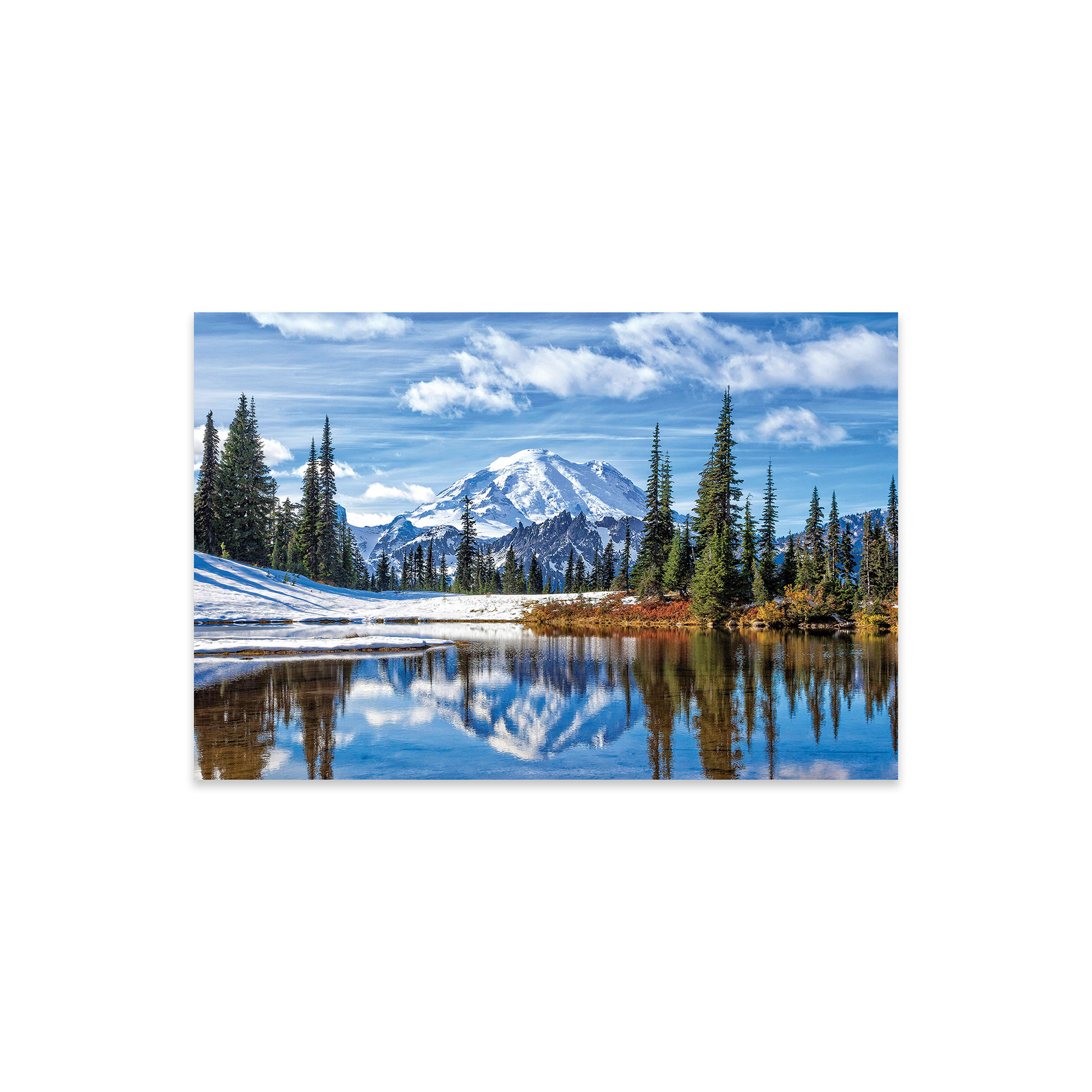 Millwood Pines Mt. Rainier Vista by Michael Broom | Wayfair