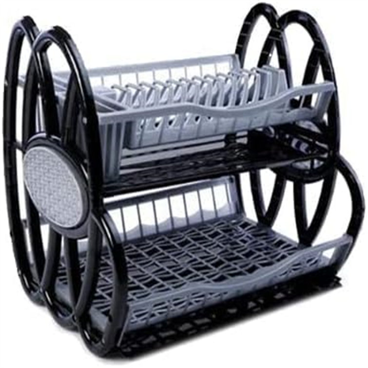 Belfry Kitchen Tilghman Plastic 2 Tier Dish Rack | Wayfair.co.uk
