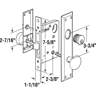 Prime-Line Mortise Lock Set, Brass Right Hand, 2-1/2 in. Backset ...