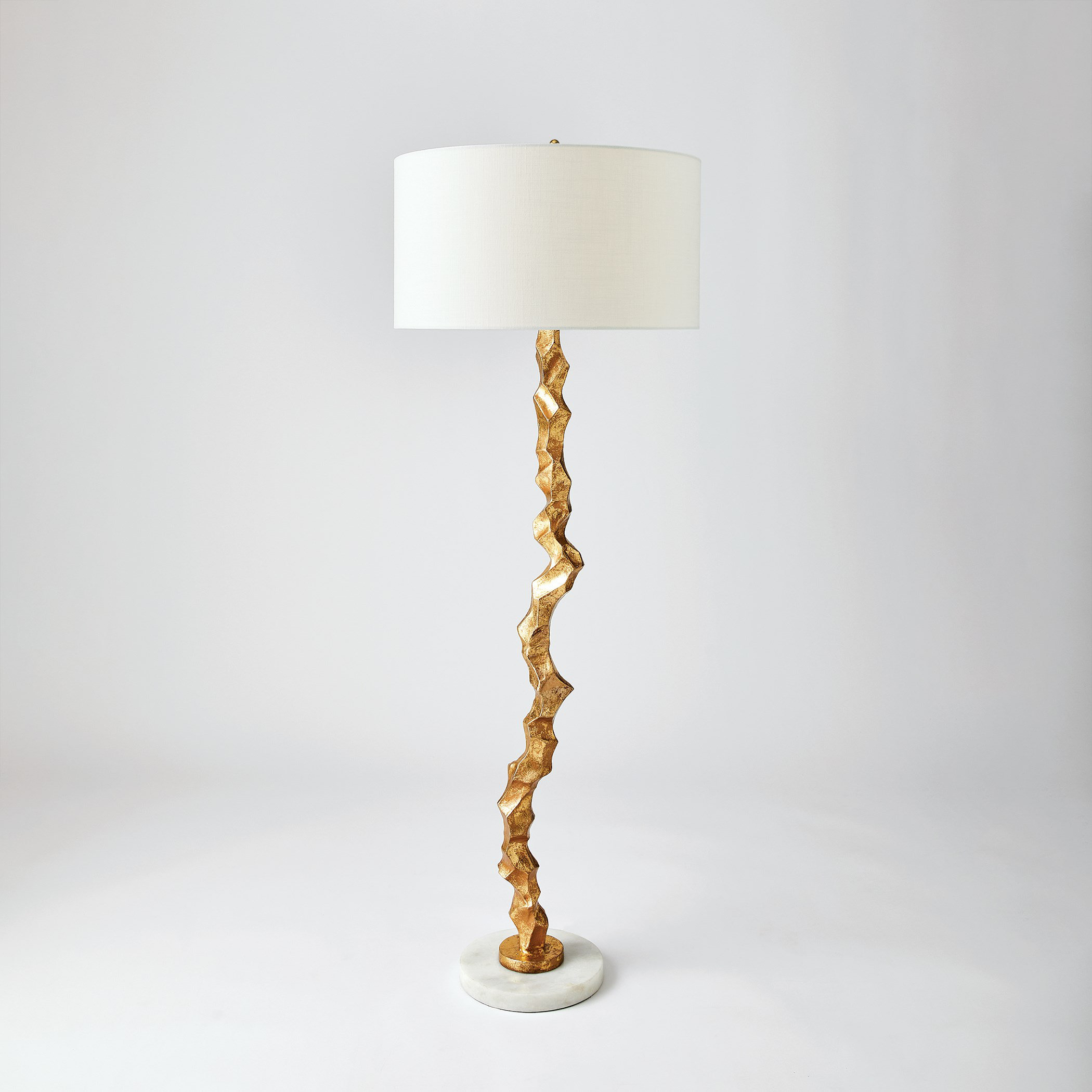 Signature III Crinkle Lamp-Brass | Wayfair