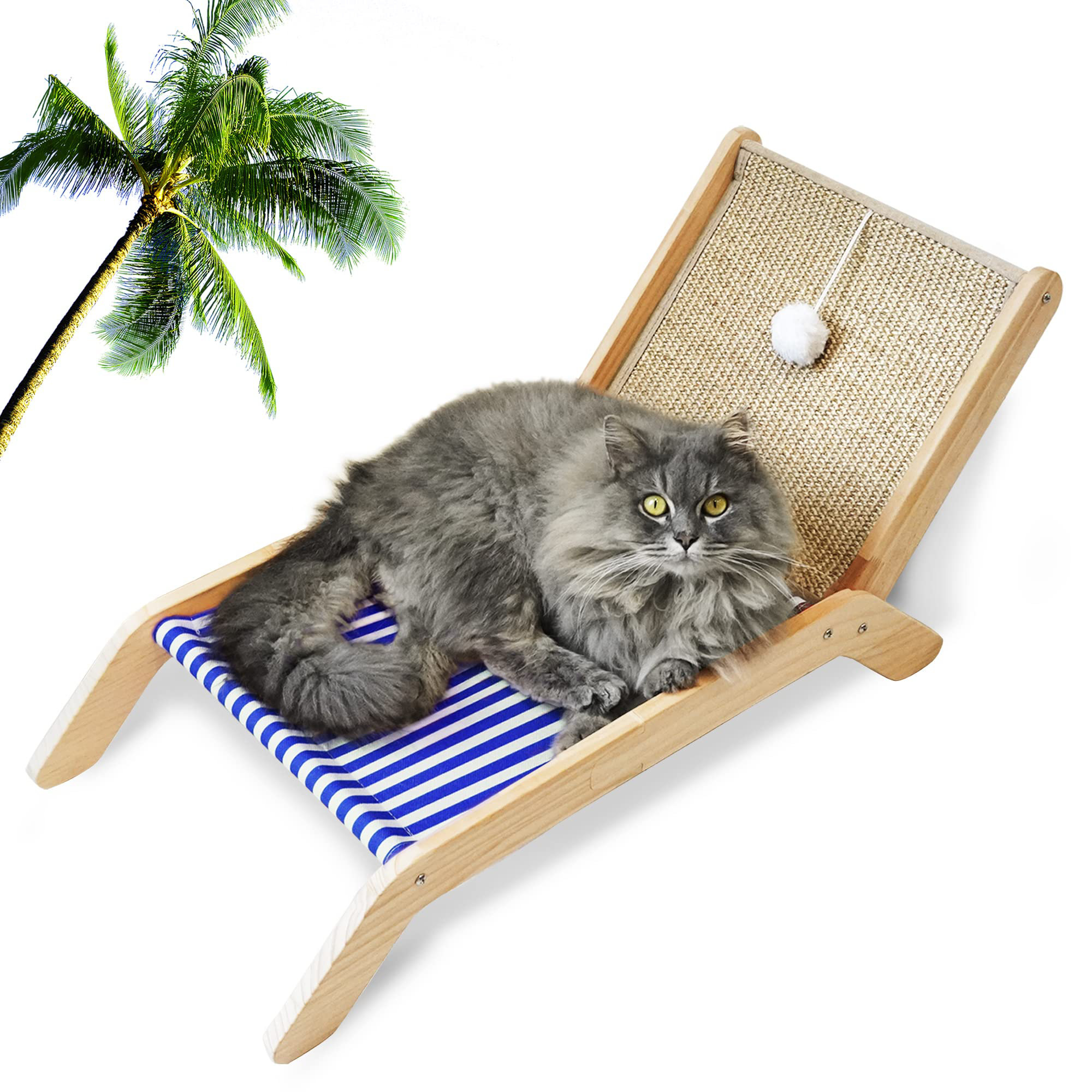 Archie & Oscar™ Beach Chair Cat Hammock | Wayfair