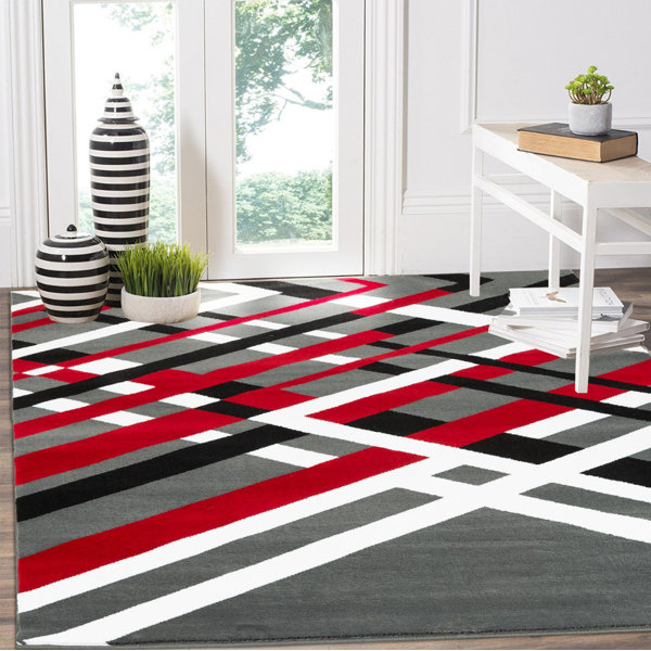 Ebern Designs Velez Geometric Rug | Wayfair