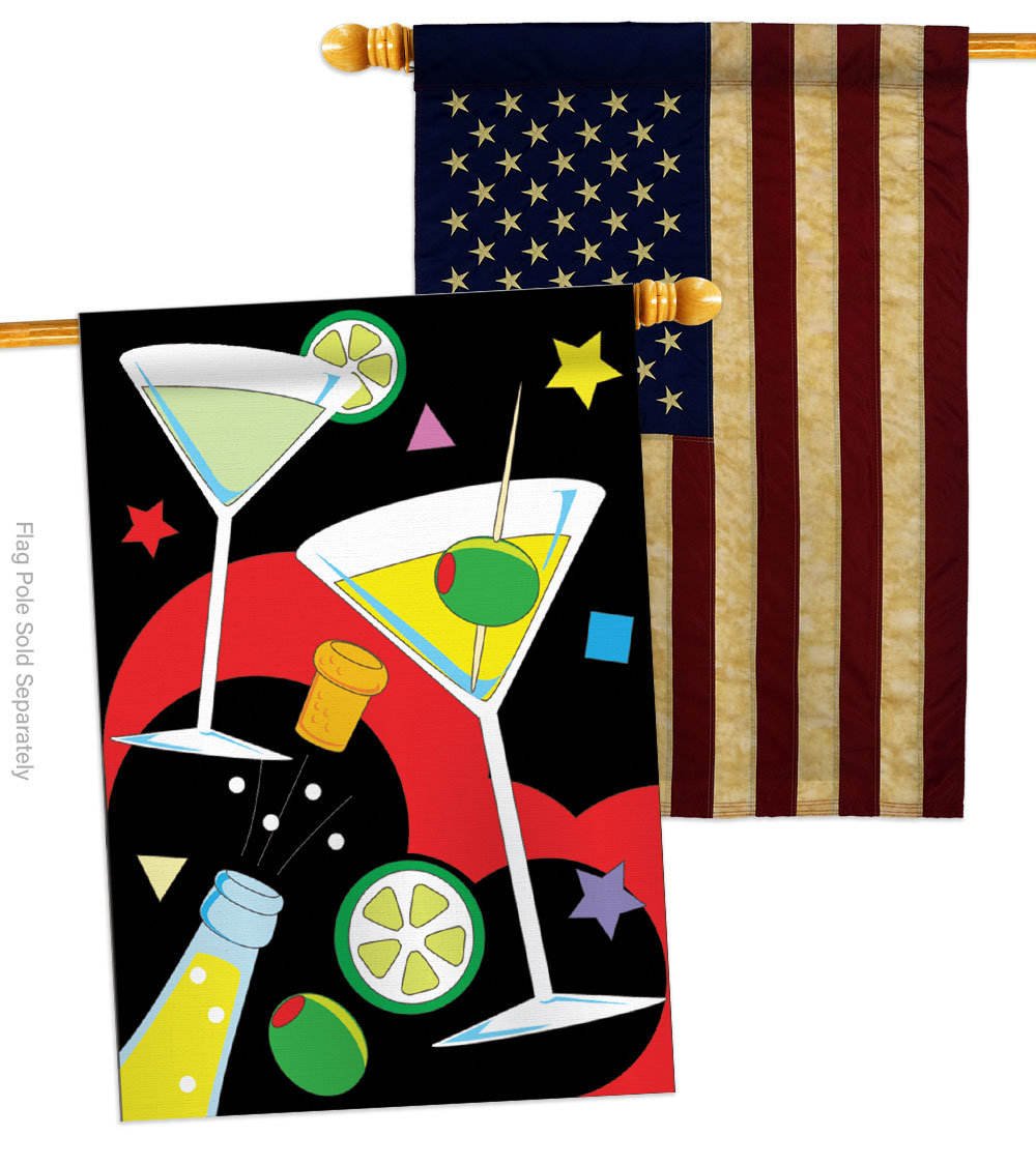 Breeze Decor 2-Sided Polyester 40" x 28" House Flag | Wayfair
