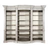One Allium Way® 98'' H x 123'' W Library Bookcase | Wayfair