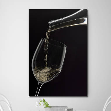 JaxsonRea Red Wine Pour 2 On Canvas by Barry Seidman Print & Reviews ...