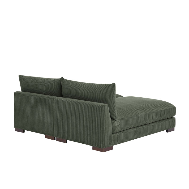 Latitude Run® Jaeliah 69" Armless Modular Sleeper with Reversible ...
