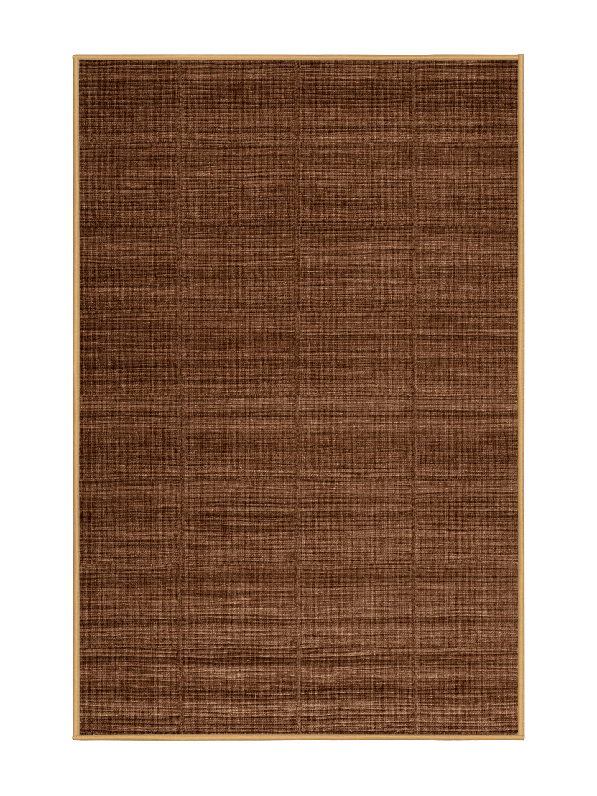 Hokku Designs Machine Washable Solid Brown Area Rug | Wayfair