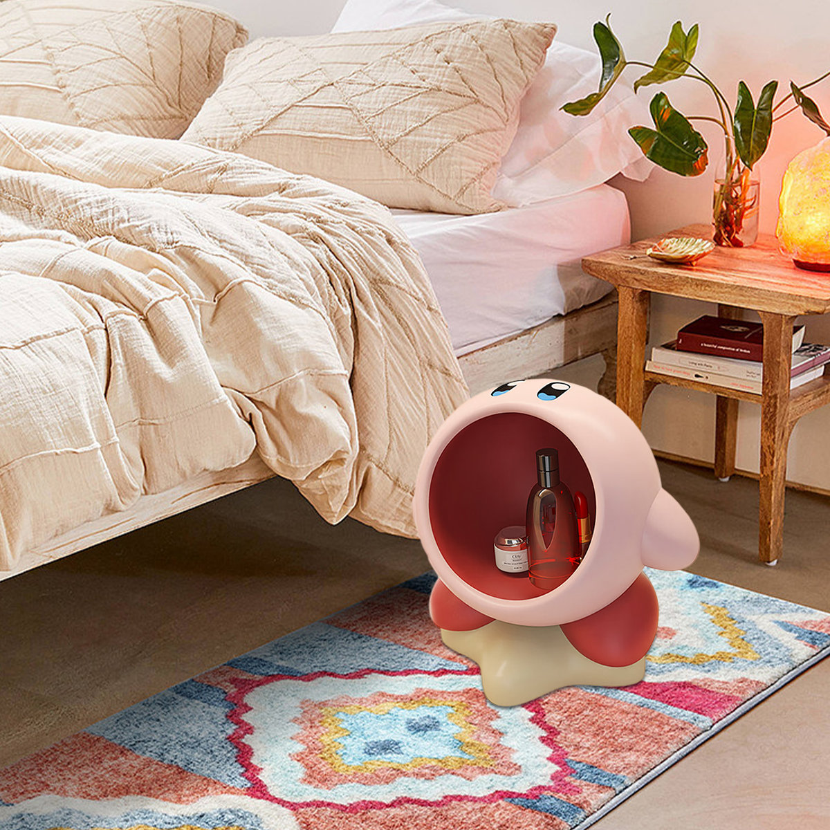 LIYONG Kirby Super Star Floor Standing Ornaments Storage Ornaments ...