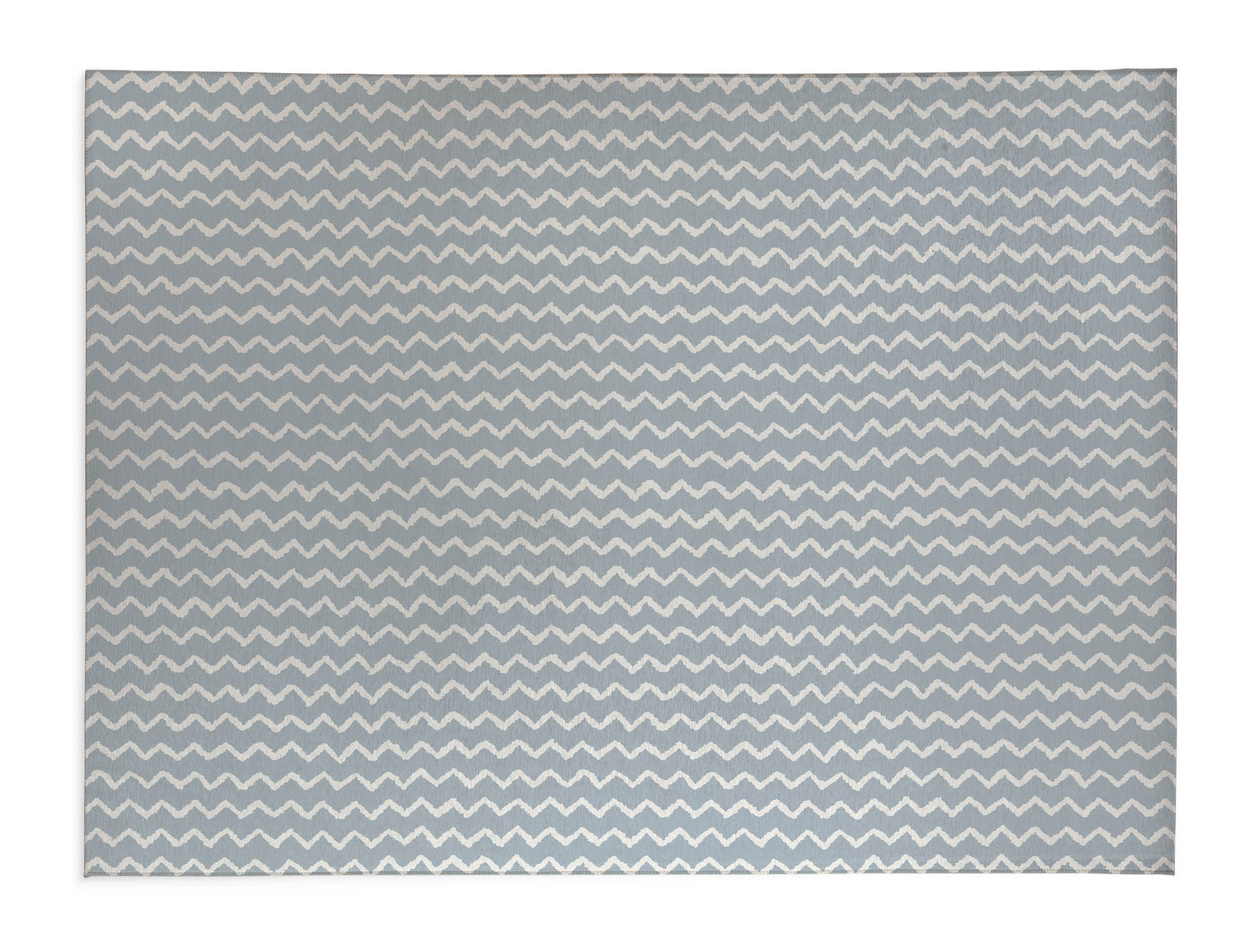 Ebern Designs Chevron Wave Non-Slip Outdoor Rug | Wayfair