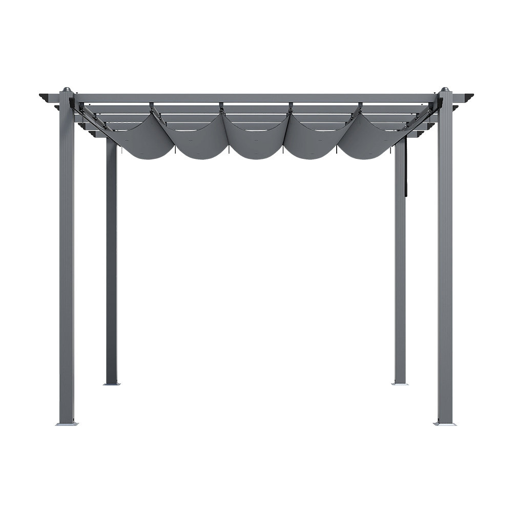 Ebern Designs Maysoon 3m x 3m Metal Pergola & Reviews | Wayfair.co.uk