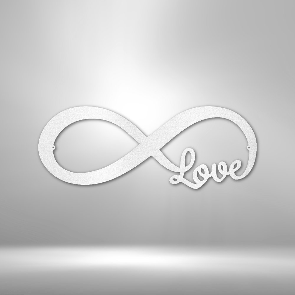 Trinx Infinite Love Steel Wall Décor - Wayfair Canada