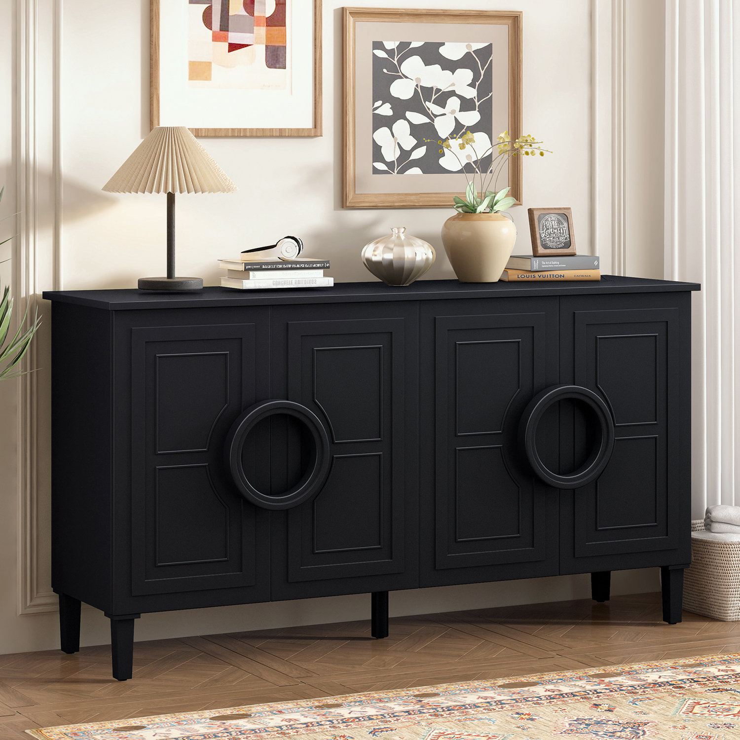 Lark Manor™ Four-door sideboard with sturdy legs | Wayfair